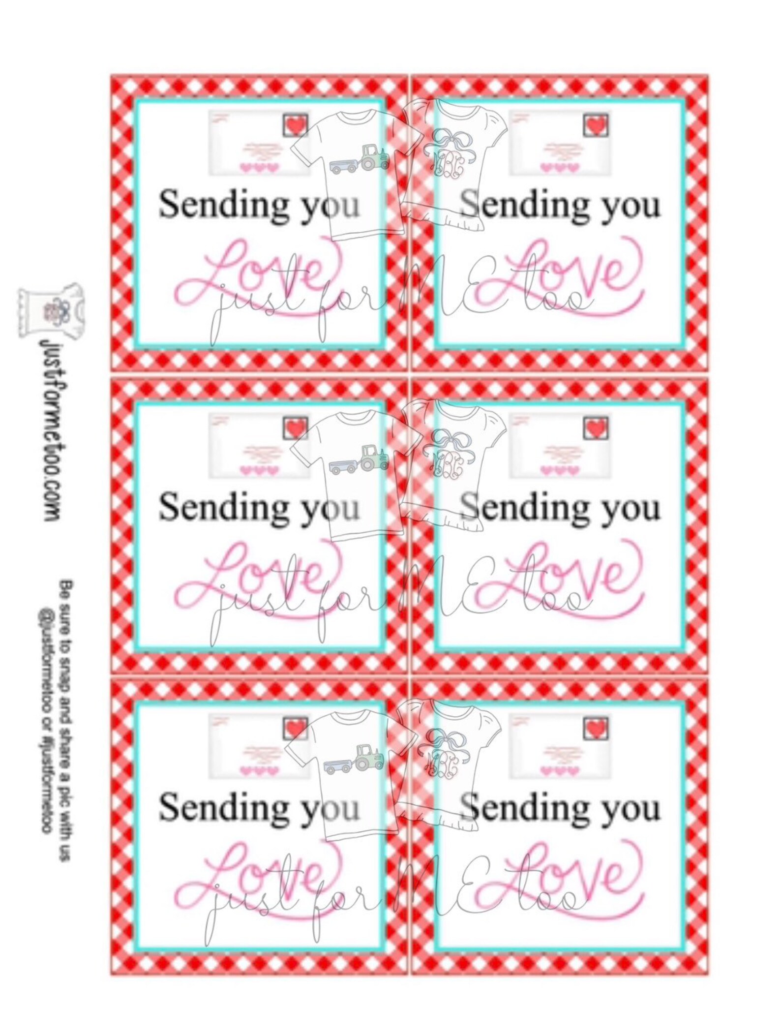 Valentine Bundle Printable Tag Bundle, Valentine's Day Digital Tags ...
