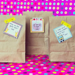 Instant Download Printable Back to School Tags, Apple, Bus, Pencil ...