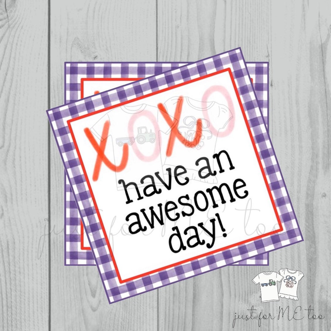 Valentine Printable Tags, Instant Download, Valentine's Day Tags ...