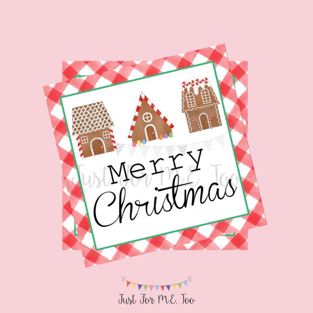 Christmas Printable Tags, Instant Download, Christmas Tags, Cookie ...