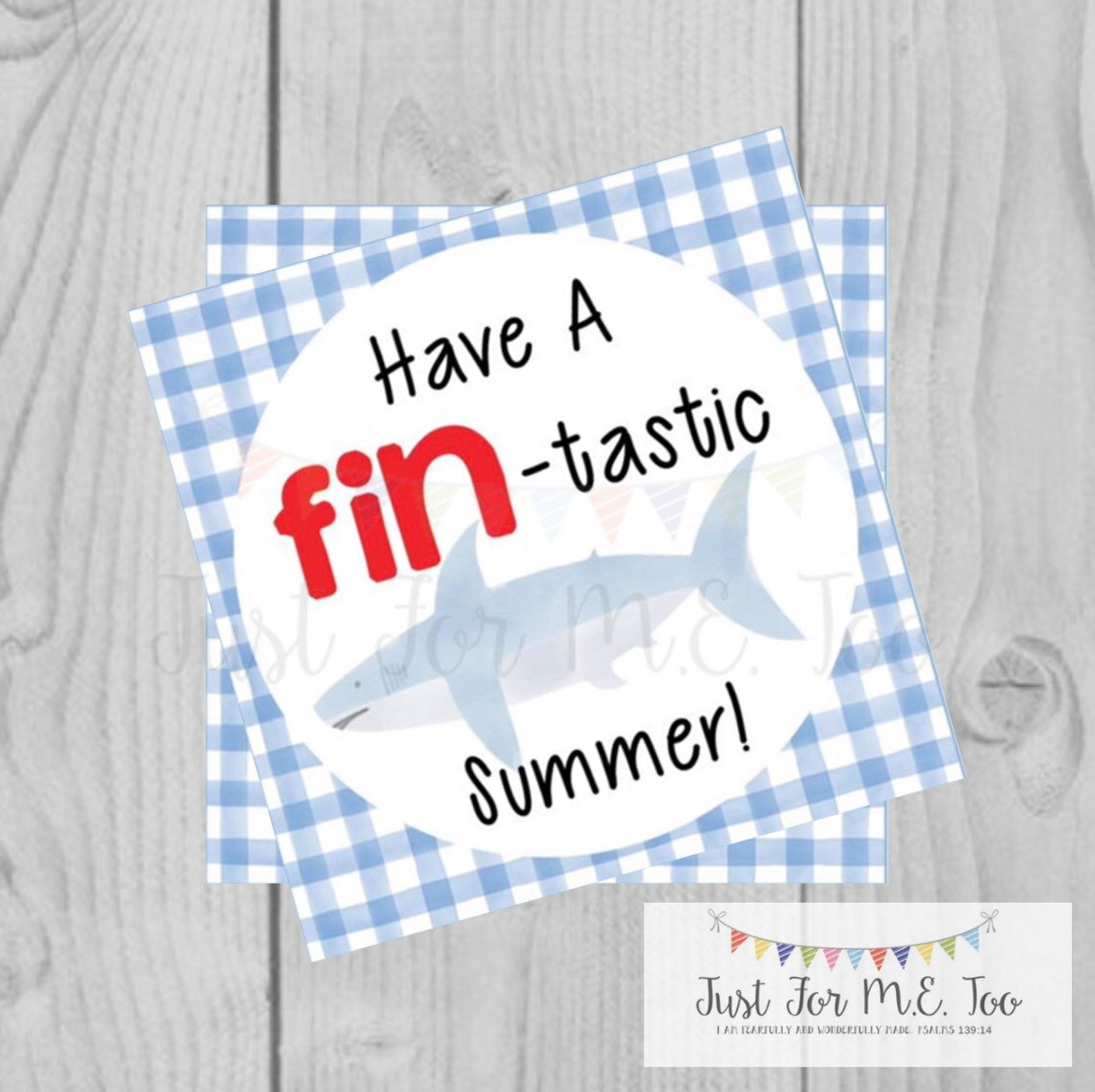Instant Download Printable Sumer Tag Summer Party Tag Summer | Etsy