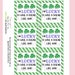 St. Patrick's Day Printable Tags Instant Download Lucky - Etsy