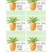 Instant Download Printable Pineapple Tag, Summer Party Tag, Pineapple ...