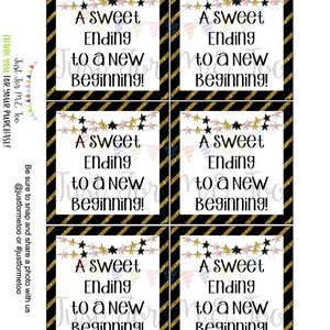 New Year's Eve Printable Tag, Instant Download, Gift Tag, 2022 Gift Tag ...