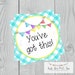 Digital Download Printable Tags, Instant Download, Friend Tags, Square ...