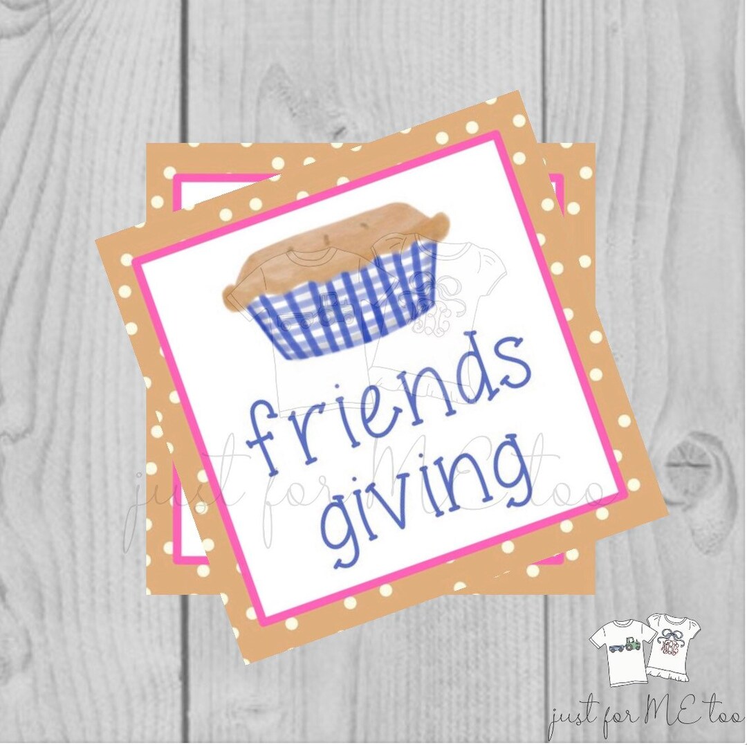 Thanksgiving Printable Tags, Instant Download, Fall Tags, Pumpkin Pie ...