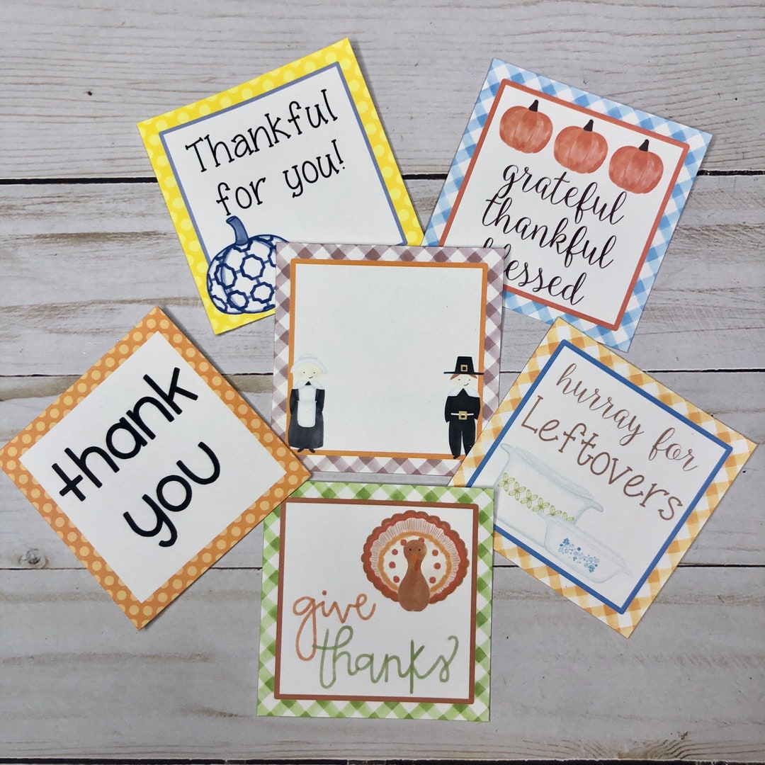 November Bundle Printable Tag Bundle, November Tags, Thanksgiving Tag ...