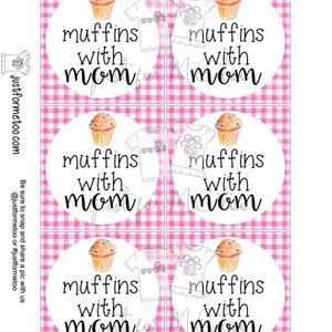 Printable Tags, Instant Download, Mom Tags, Square Gift Tags, Teacher ...