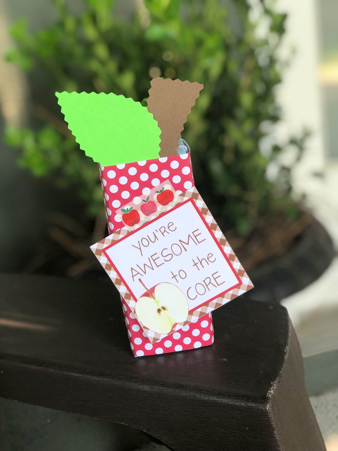 Apple Printable Tags You're Awesome to the Core Instant | Etsy