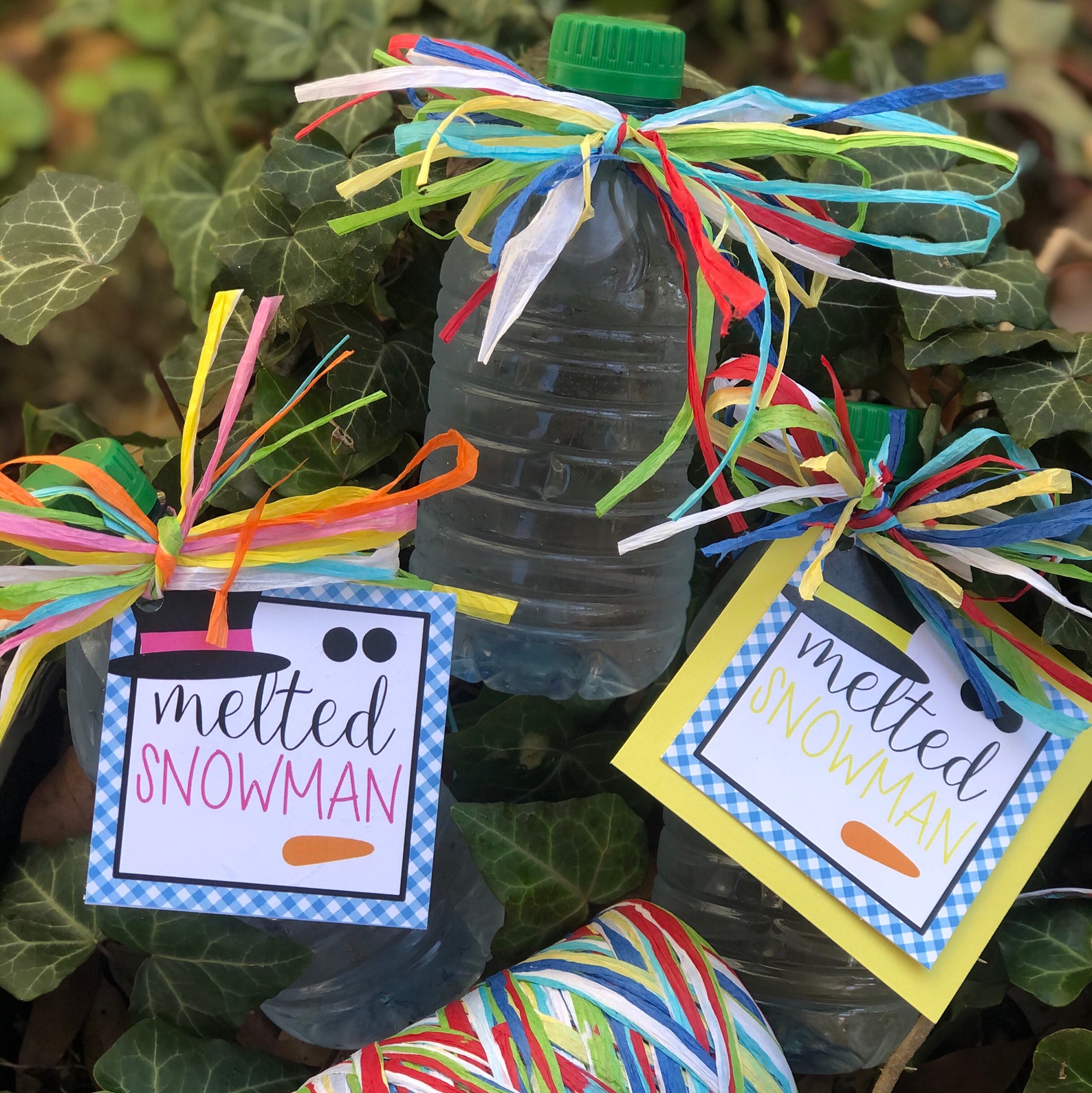 Snowman Printable Tags Instant Download Winter Tags Square - Etsy