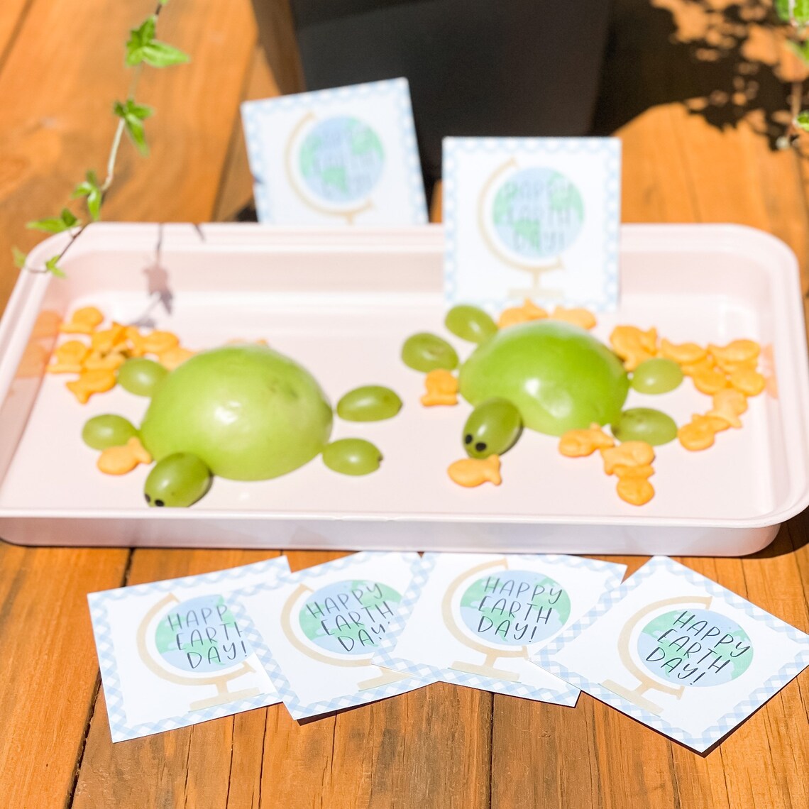 Earth Day Printable Tag Earth Day Happy Earth Day Printable | Etsy