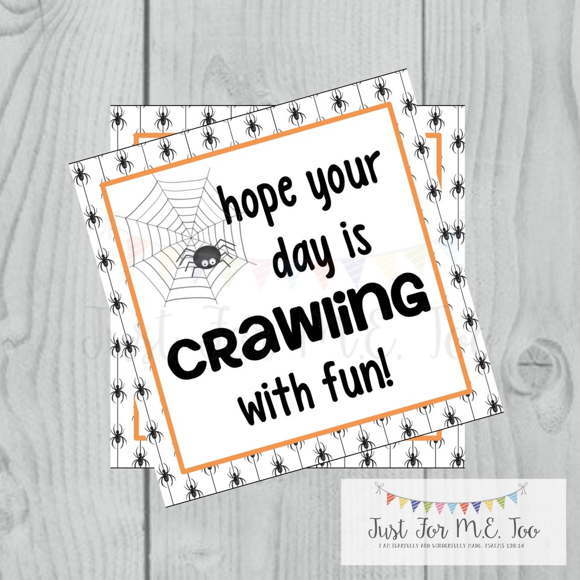 October Printable Tag Bundle, Digital Tags, Gift Tag, Happy Fall Tag ...