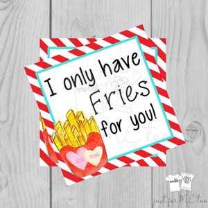 Valentine Printable Tags, Instant Download, Valentine's Day Tags ...