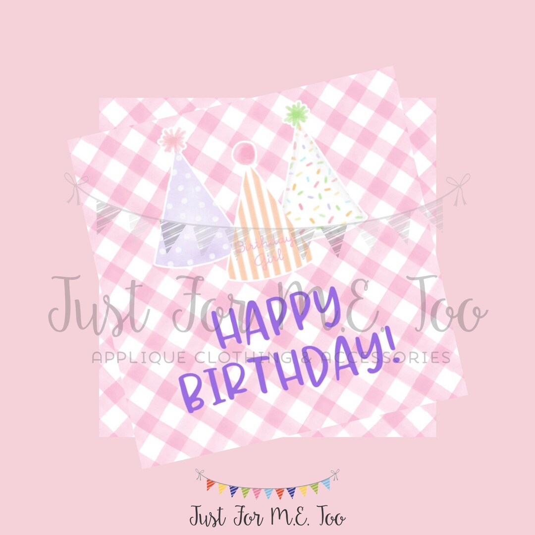 Happy Birthday Tags, Printable Party Tags, Birthday Printable ...