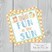 June Bundle Printable Tag Bundle, Digital Tags, Gift Tag, Summer Tag ...