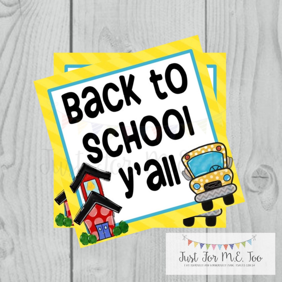 Back to School Printable Tags: Lunchbox Notes (digital Download) - Etsy