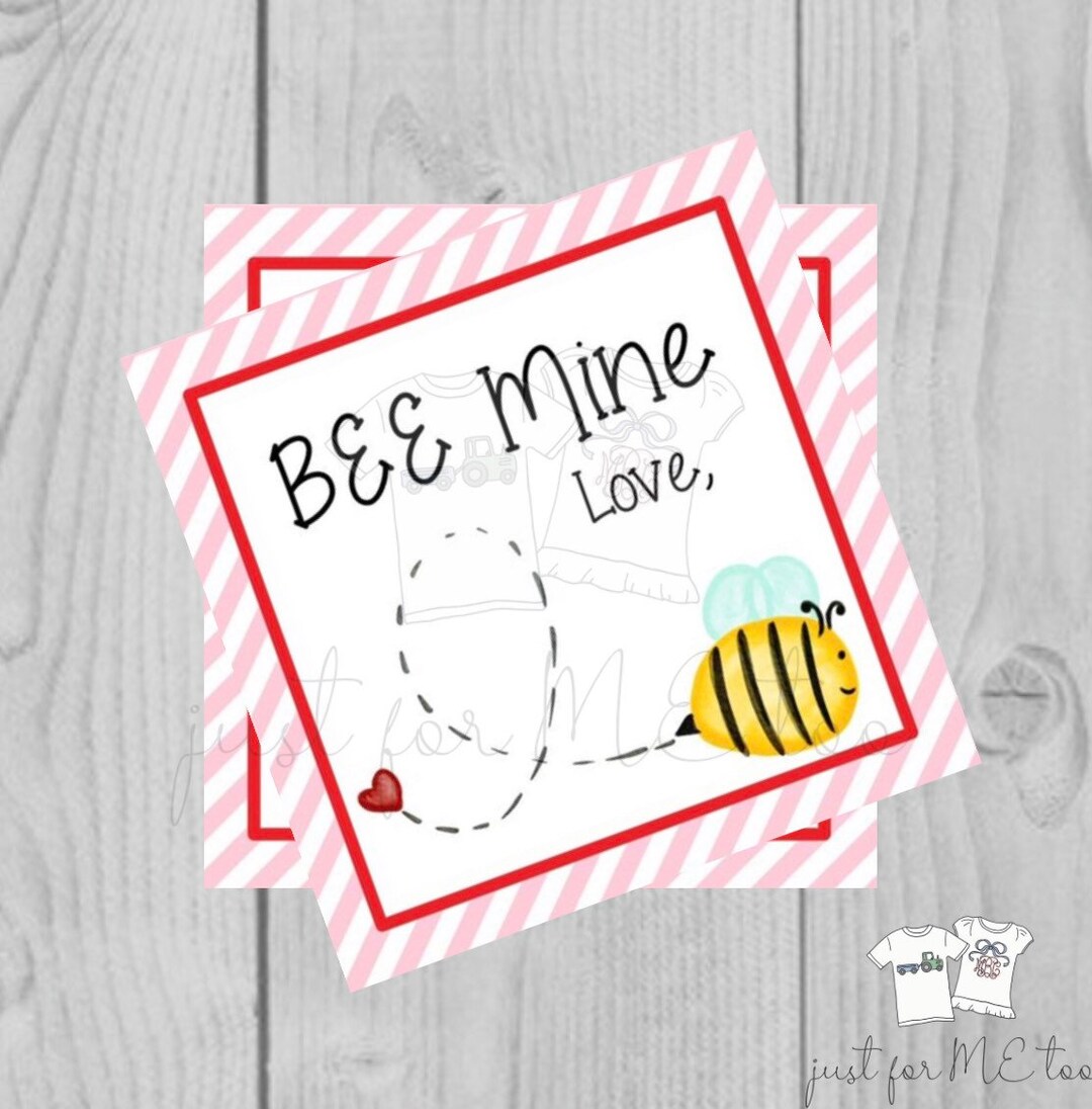 Valentine Printable Tags, Instant Download, Valentine's Day Tags ...