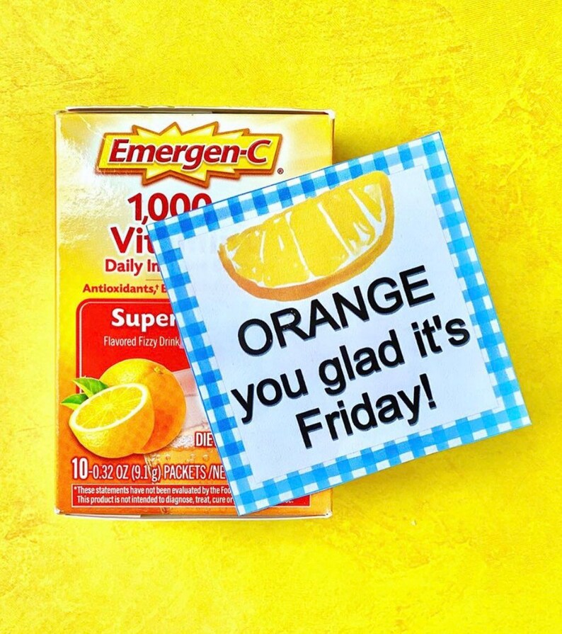 Instant Download Printable Back to School Tags Apple Orange | Etsy