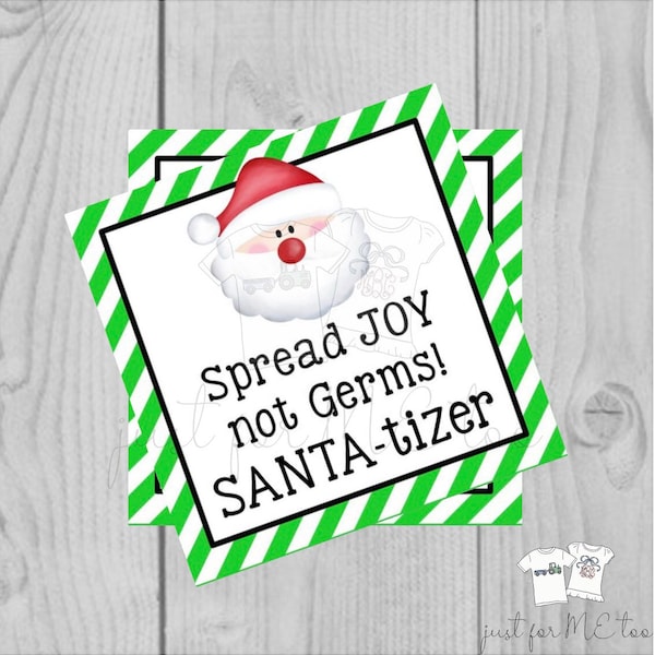 Santa Tizer - Etsy