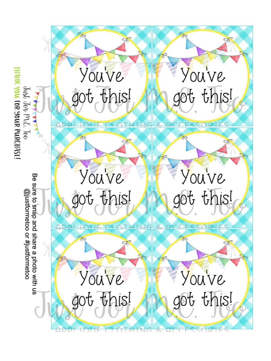 Digital Download Printable Tags Instant Download Friend | Etsy