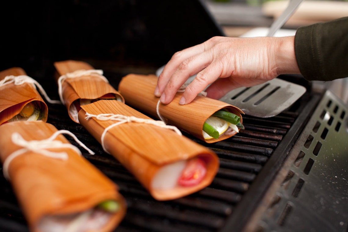 Cedar Smoke Grilling Wraps: Set of 20 Grilling Gift - Etsy