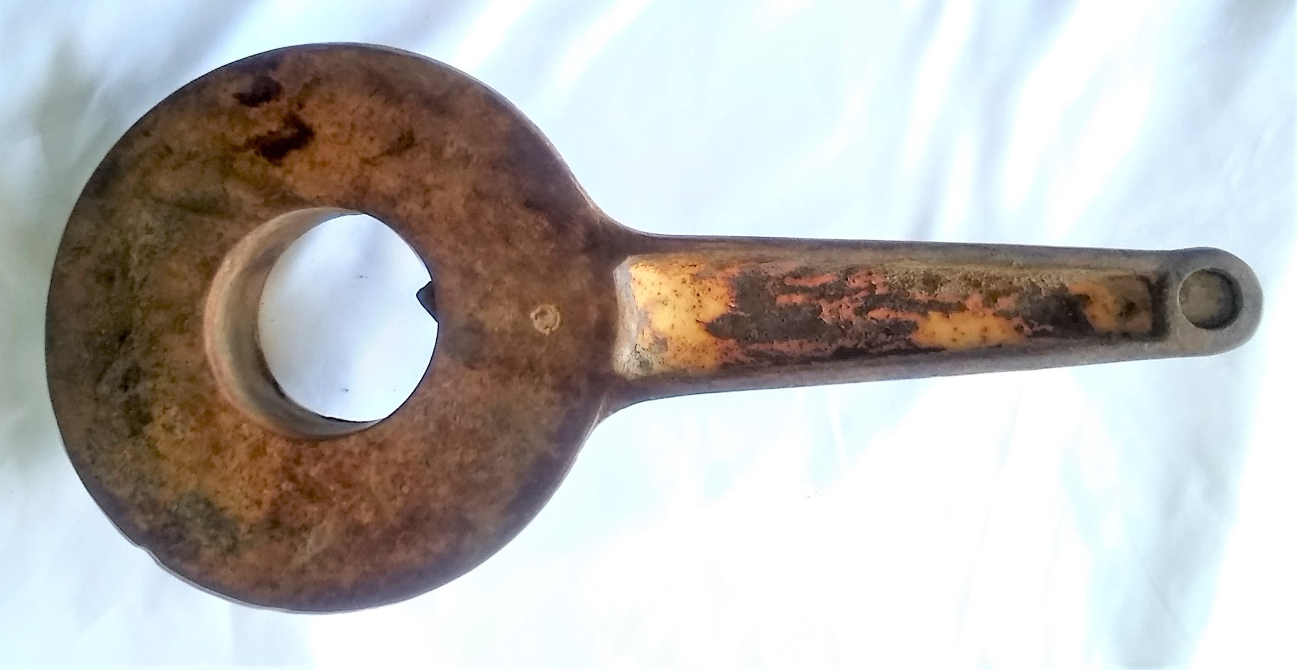 Vintage Industrial Steel Crank Handle Tool Marked Arrow Spring Loaded ...