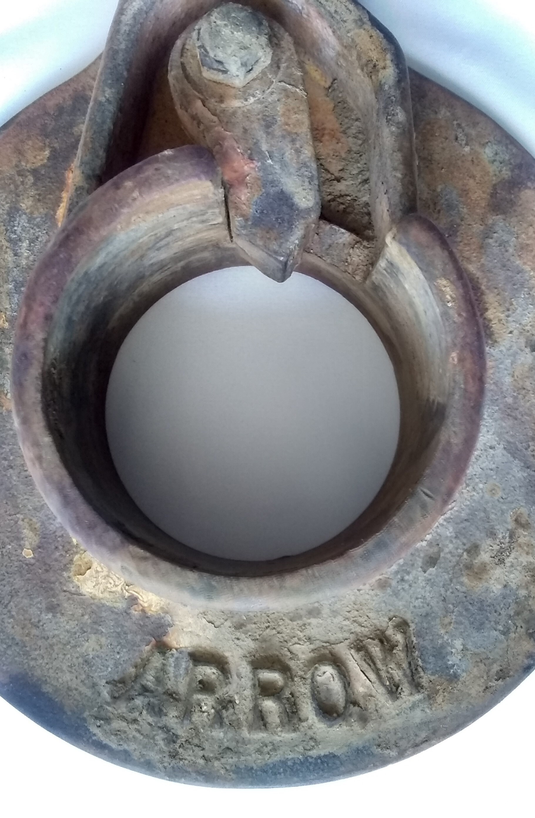 Vintage Industrial Steel Crank Handle Tool Marked Arrow Spring Loaded ...