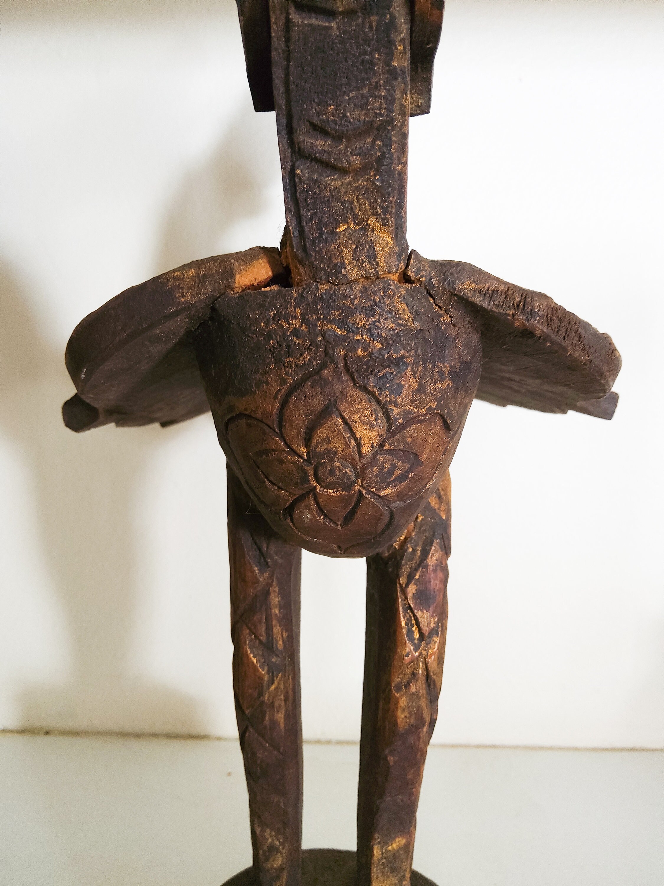 Vintage Mythological Wood Bird Phoenix Folk Art Rustic Primitive - Etsy