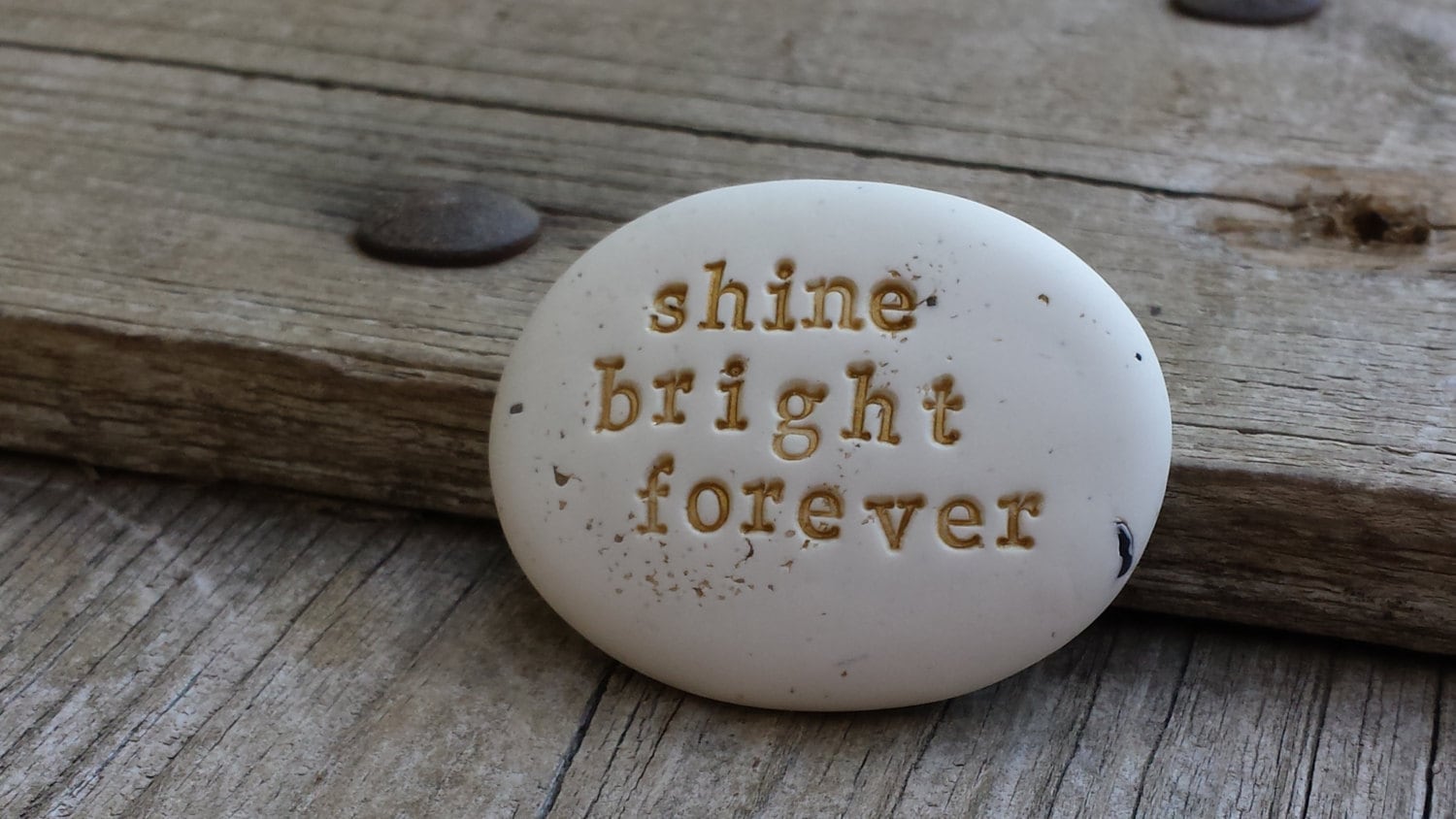 SMALL Graduation Gift Shine Bright Forever Pocket Clay Art - Etsy