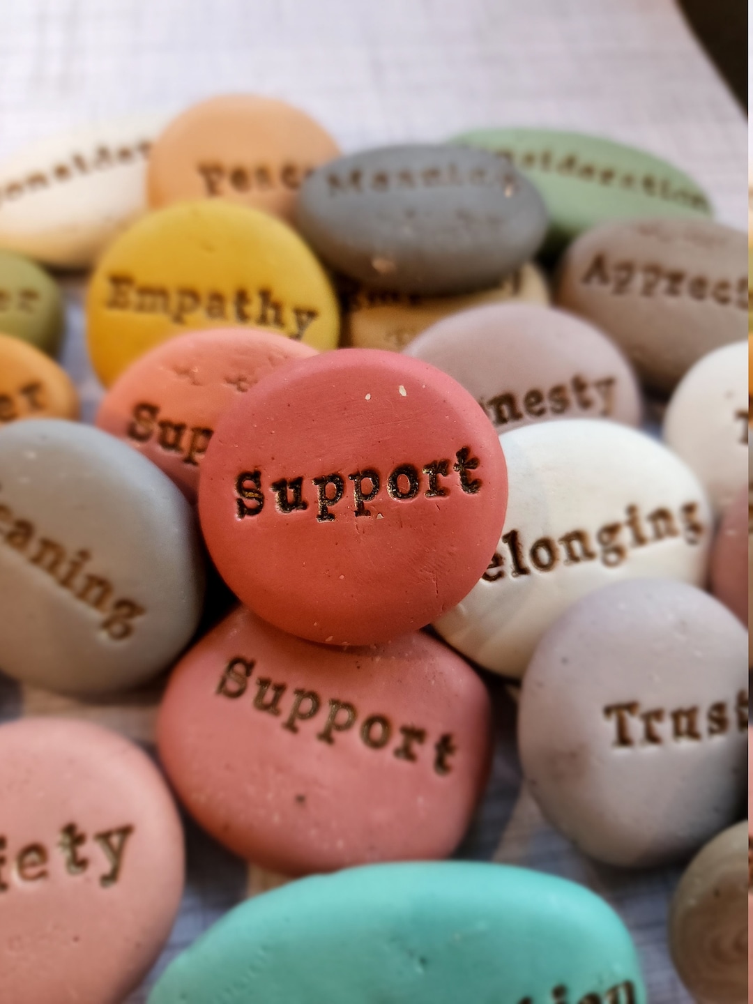 Recovery Tokens, Empowering Mental Wellness Affirmations, Customized ...