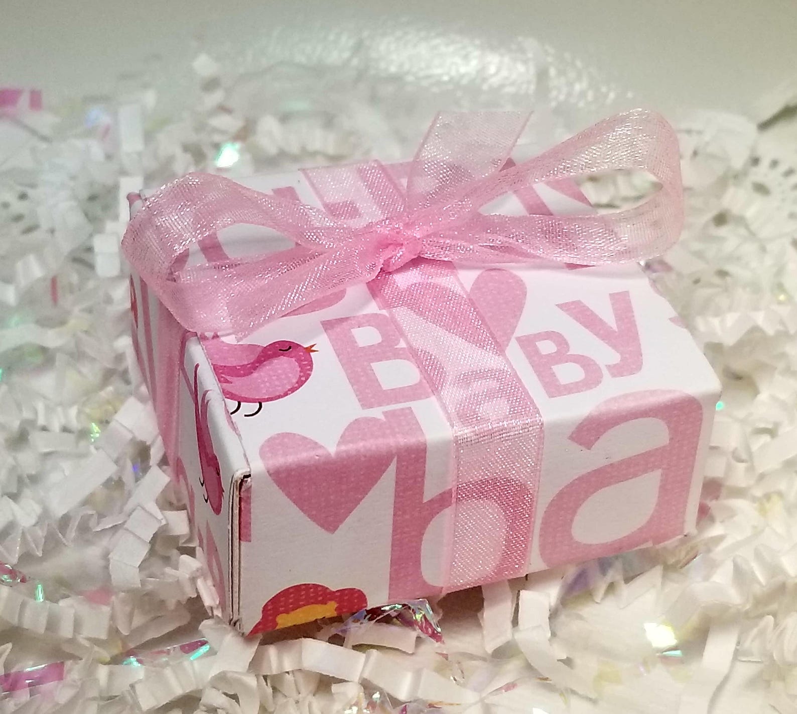 Add on a Personalized Gift Box to Your Order, Size 2x2x3/4" Fits With a ...