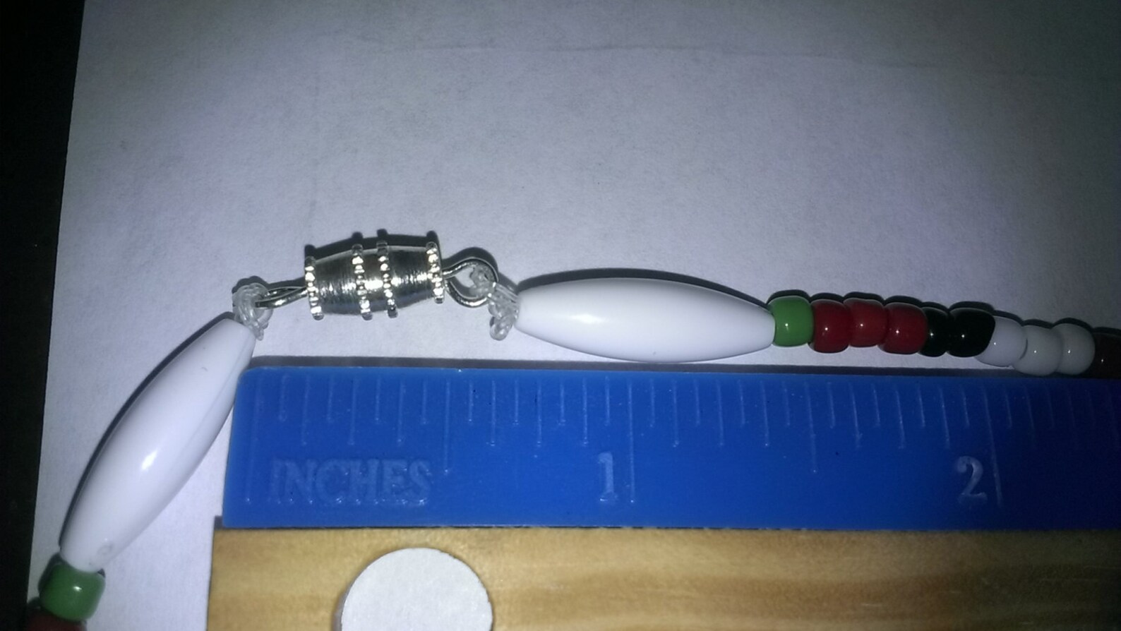 Afghanistan Service Ribbon Memorial Necklace - Style 3 ( 1 Large Black ...