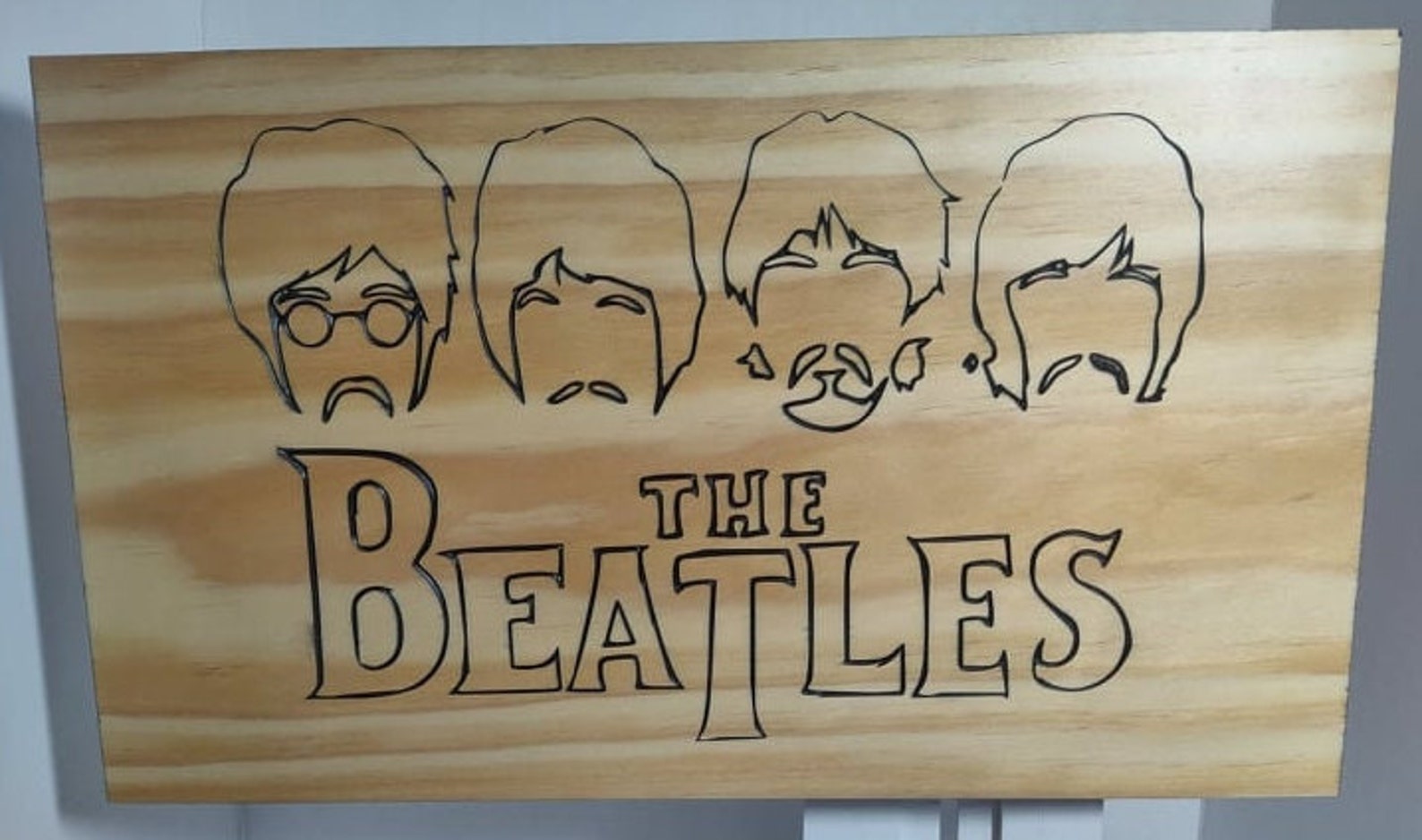 The Beatles Wall Decor - Etsy