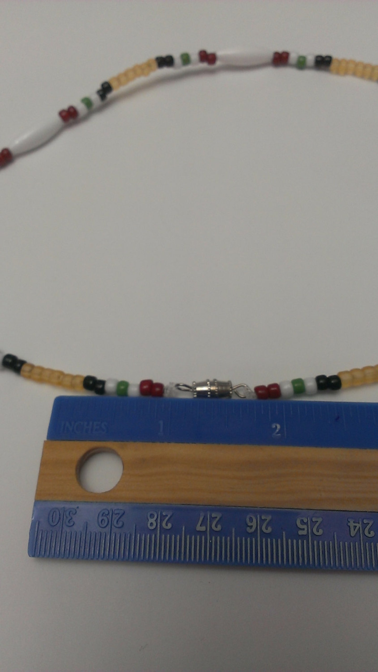 Iraq Service Ribbon Necklace With WHITE Separator Beads - Etsy