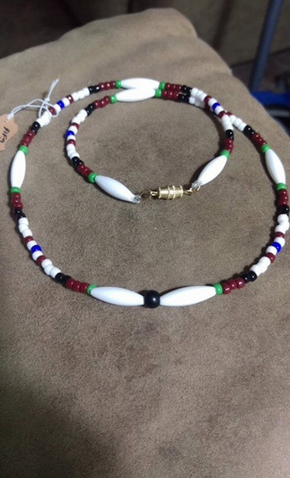 Afghanistan Service Ribbon Memorial Necklace _ Style 1 1 - Etsy