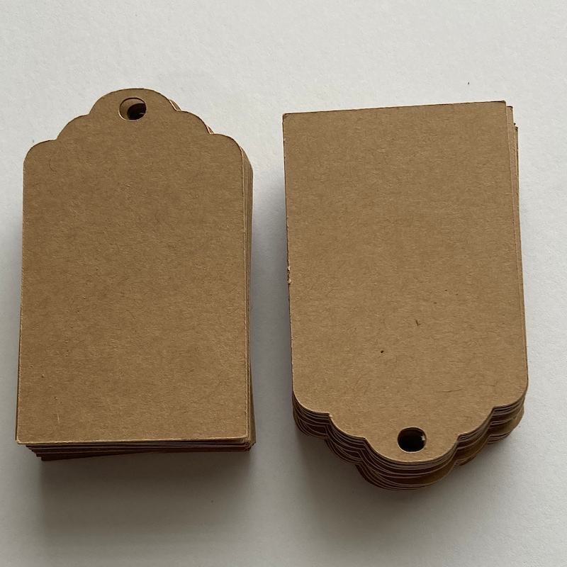 Brown Kraft Tags - Etsy