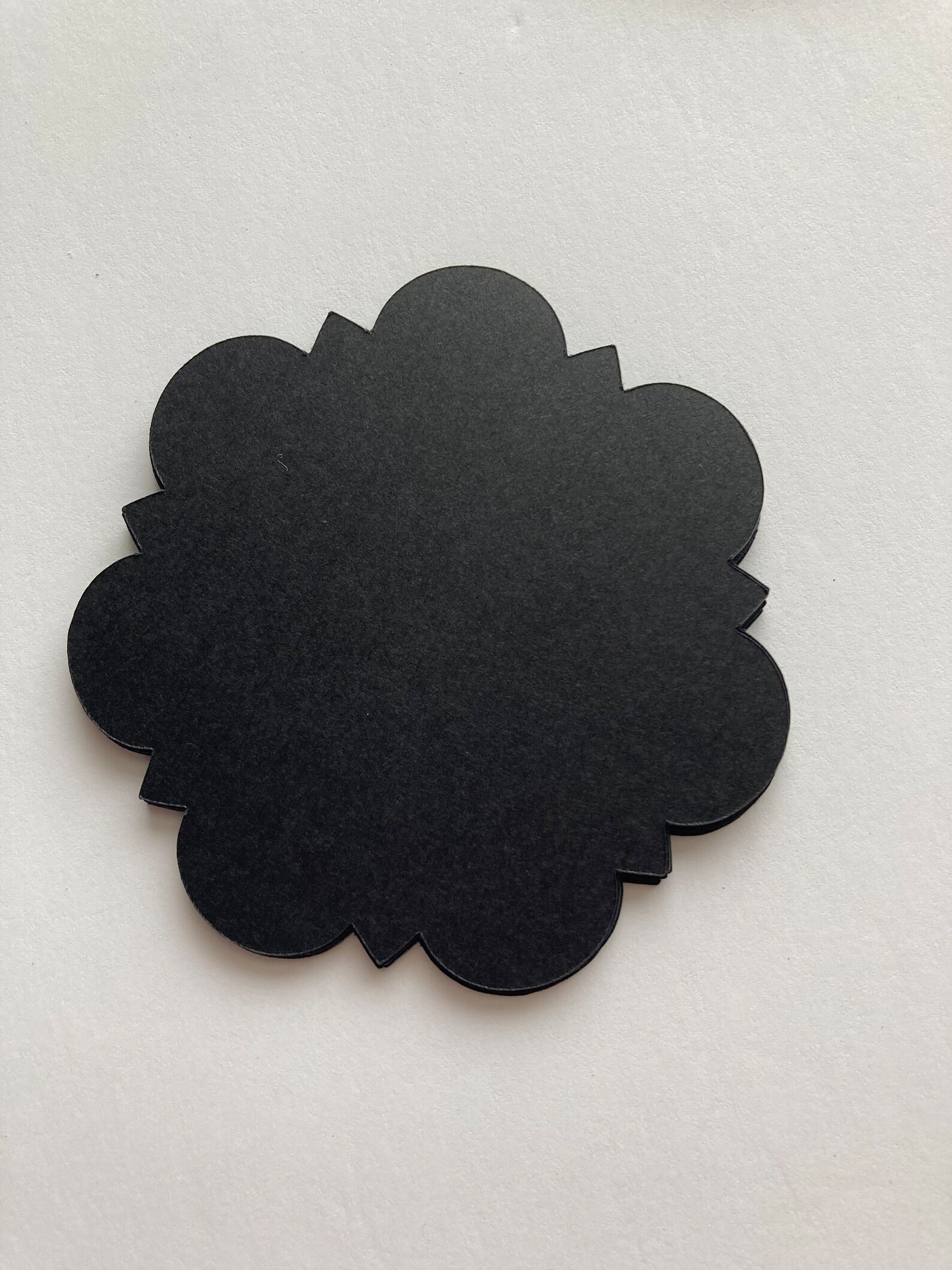 20 Black Die Cut Labels - Die Cut Bundles - Blank Labels - Assorted ...