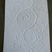 Embossed Christmas Snowflake Card Stock: 3D Paper Craft, Set of 5 - Etsy