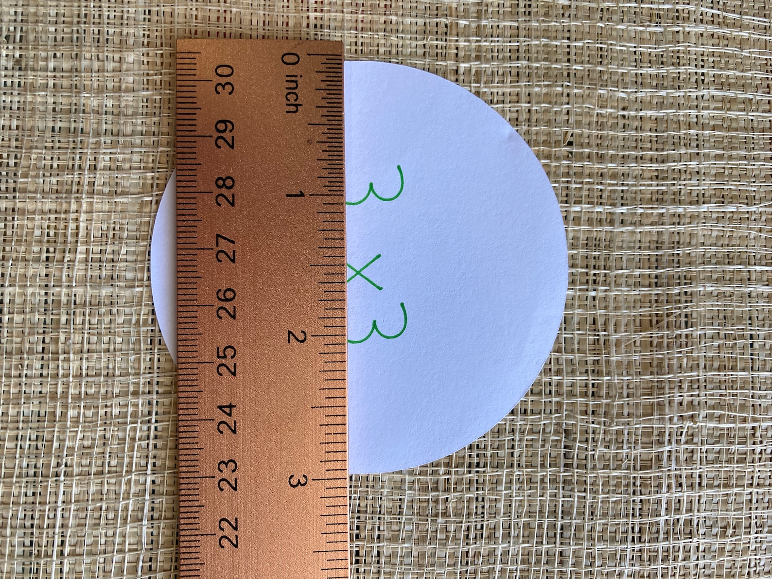 Set of 45 White Blank Die-cut Circles in Three Sizes, Perfect for ...
