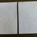 Embossed Christmas Snowflake Card Stock: 3D Paper Craft, Set of 5 - Etsy