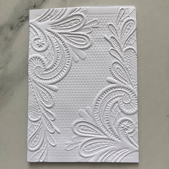 Paper Sheets Die Cut Of Lace Die Cut Paper Lace Etsy