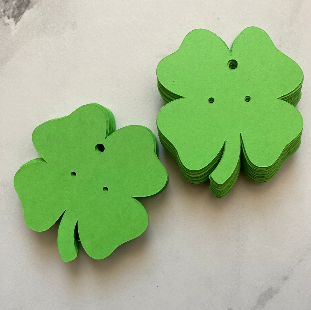 50 Shamrock Earring Card Display - Shamrock Jewelry Display - Shamrock ...