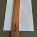 Embossed Christmas Snowflake Card Stock: 3D Paper Craft, Set of 5 - Etsy