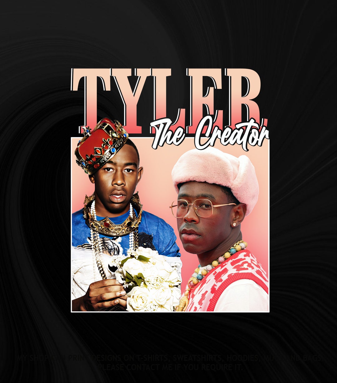 Vintage Tyler the Creator Png, Tyler the Creator Rap Singer Digital ...