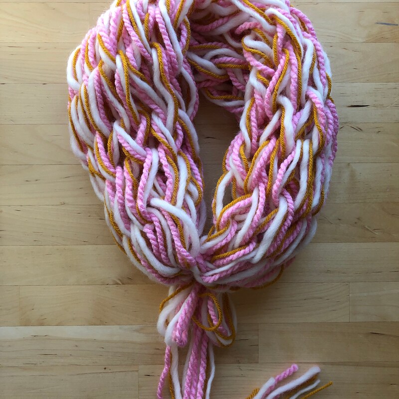 Arm Knit Scarf - Etsy