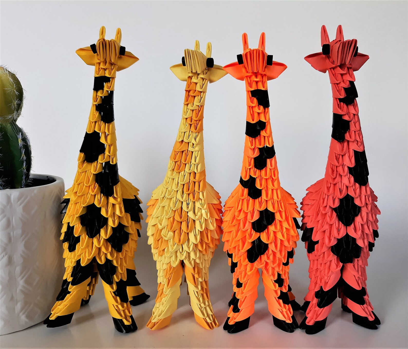 3D Origami Giraffe Giraffe Gift Handmade Giraffe Toy | Etsy