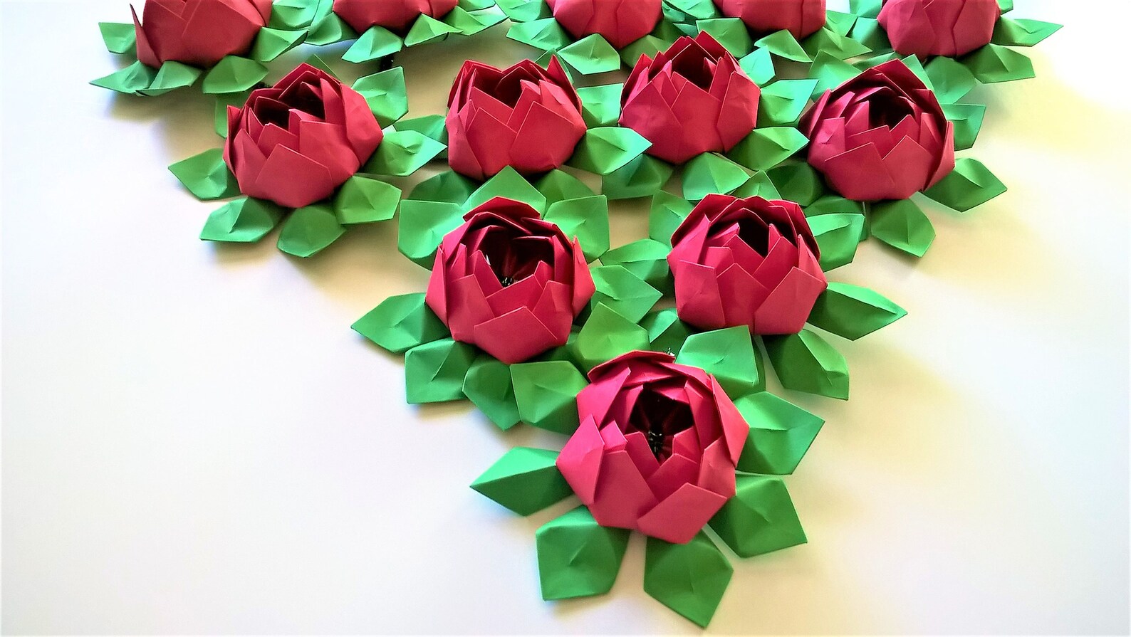 100 Origami Paper Lotus Blossoms-origami Lotus-paper - Etsy