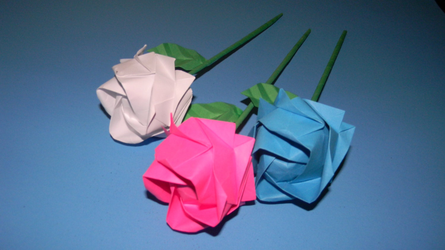 Origami Paper Rose 1origami Rose-paper Rose-paper - Etsy