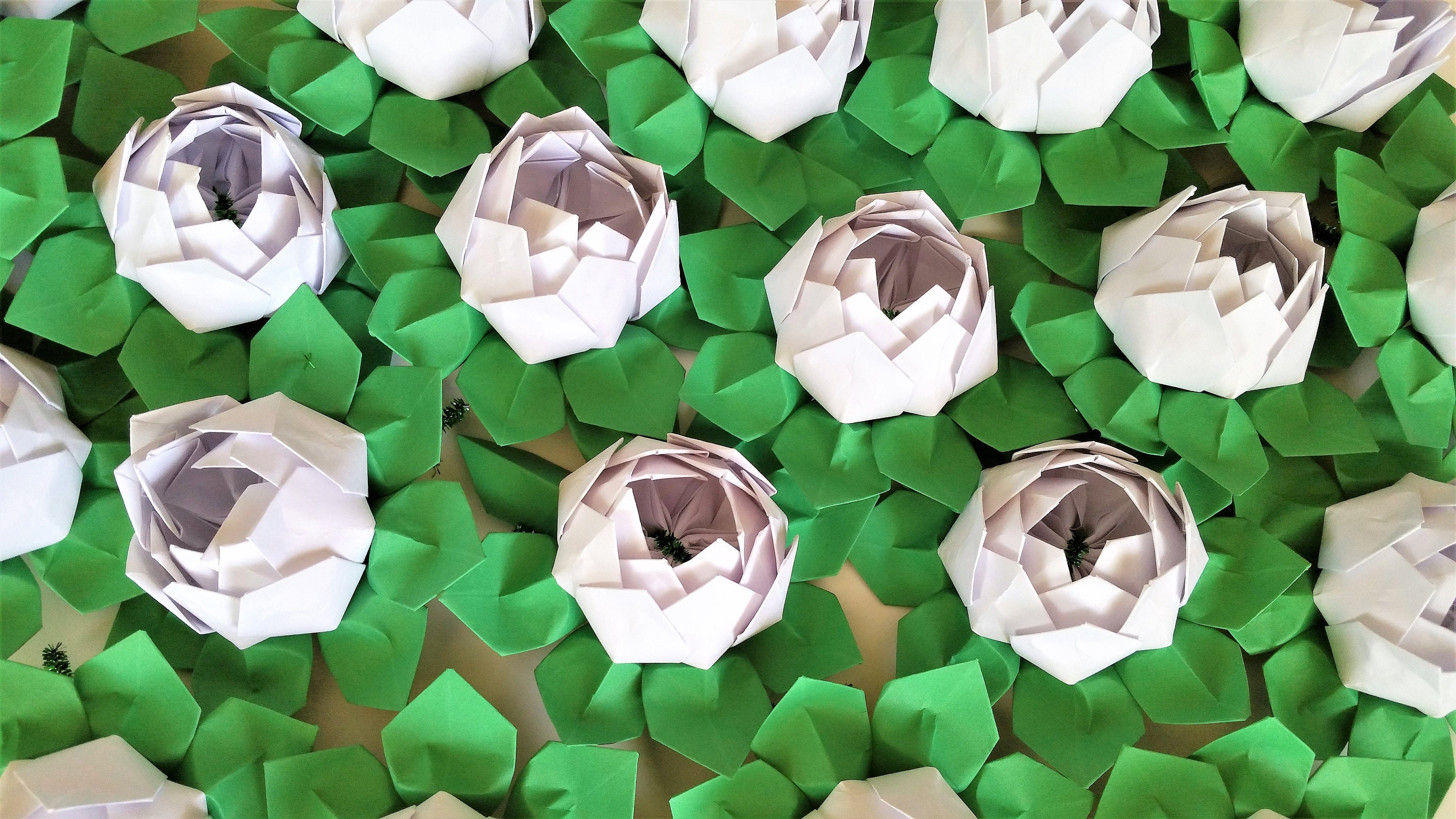 100 Origami Paper Lotus Blossoms-Origami Lotus-Paper | Etsy