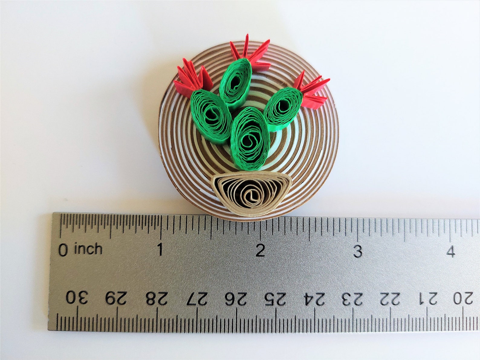 Quilling Cactus Magnets Quilling Succulents Fridge Magnets - Etsy